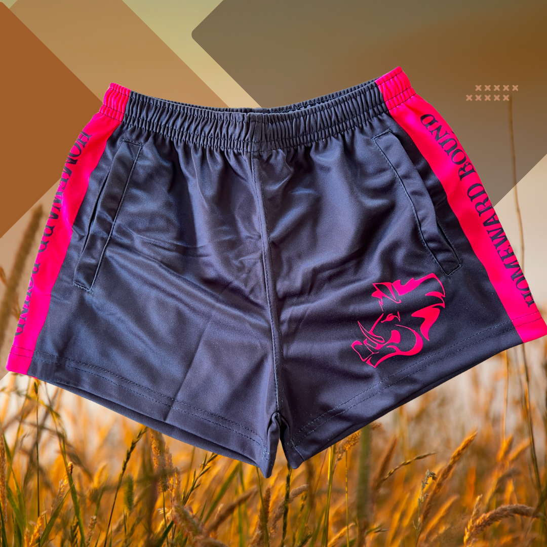GILBERT BOAR - Soft Footy Shorts – Homeward Bound Gulf Country