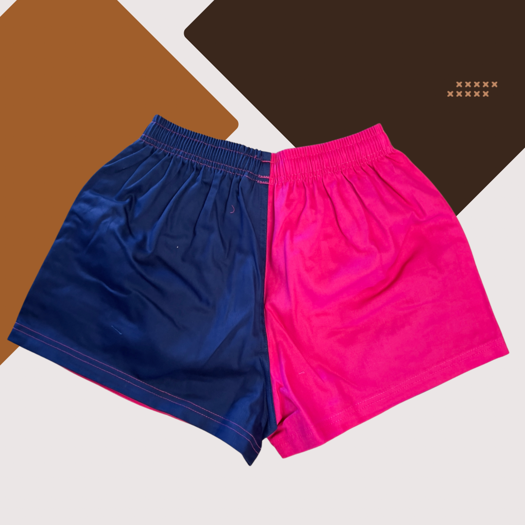 Original HBGC Rugby Short Navy/Pink – Homeward Bound Gulf Country